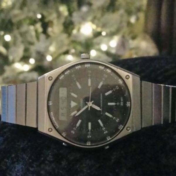 ** RARE 1980s SEIKO H556-5050 DIGITAL ALARM CHRONOGRAPH WATCH BURKE ...