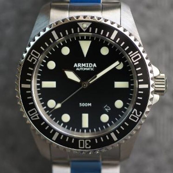 Armida A2 (9015 version) with full minute track bezel | WatchCharts