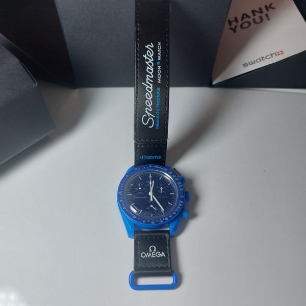 Swatch Omega Speedmaster Mission To Neptune | WatchCharts Marketplace