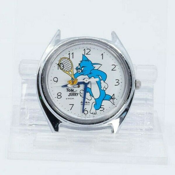VINTAGE SEIKO ALBA QUARTZ TOM and JERRY MGM Y561-6000 WATCH ...