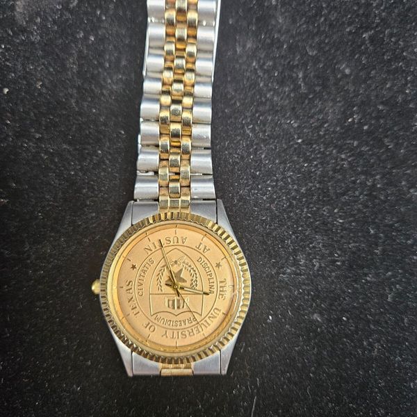 Vintage Citizen University Of Texas At Austin President Watch Gold ...