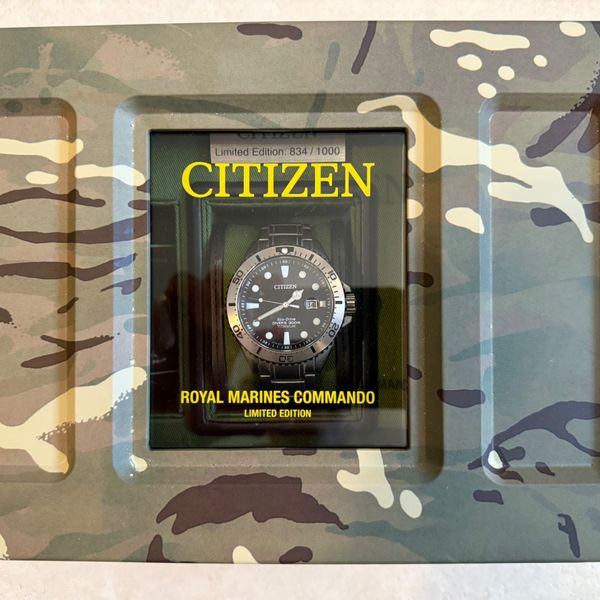Citizen Titanium Royal Marines 350 Limited Edition | WatchCharts ...