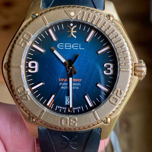 [$1,050 USD] FS: EBEL Discovery Bronze LE- Blue Dial | WatchCharts ...