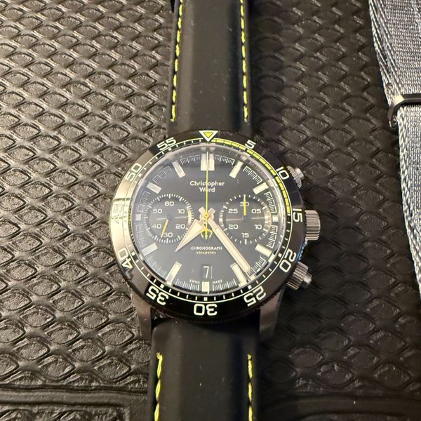 MINT Christopher Ward C60 Trident Chronograph w/Box | WatchCharts ...