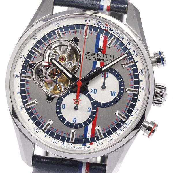 Beautiful goods ★ With box [ZENITH] Zenith Chronomaster 1969 Tour Auto ...