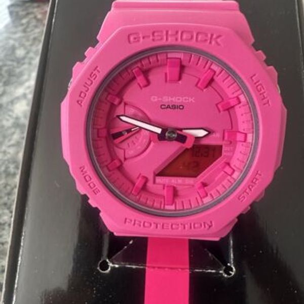 NEW! Casio G-Shock Breast Cancer Awareness - Pink Ribbon Campaign Watch ...