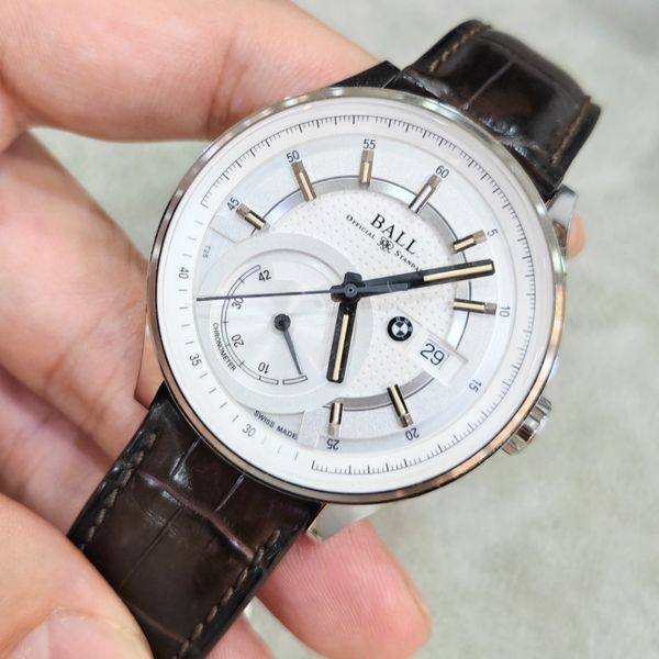 Ball for BMW Power Reserve Watch 42mm Silver Dial | WatchCharts Marketplace