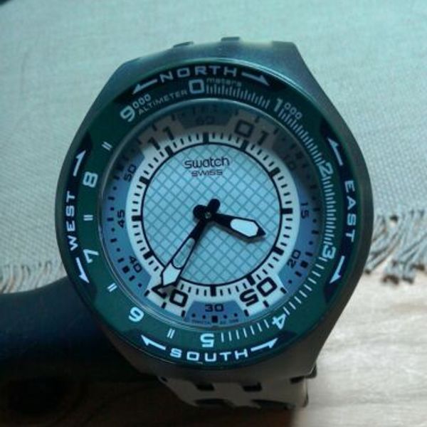 Swatch Fun Boarder Winter Race Watch SULM103 | WatchCharts Marketplace