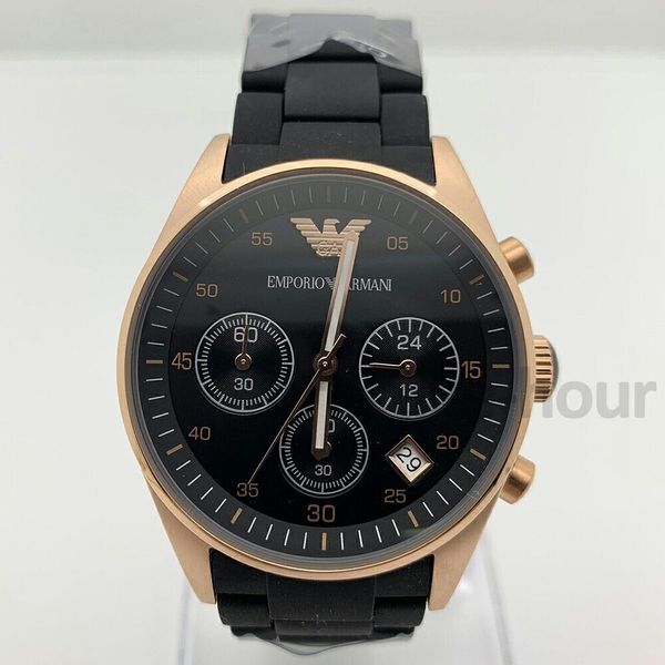 EMPORIO ARMANI Women's Watch AR5906 Rose Gold Case Stainless Steel ...