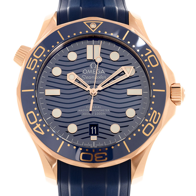 OMEGA Omega Seamaster Diver 300M Co-Axial Master Chronometer 42MM 210 ...