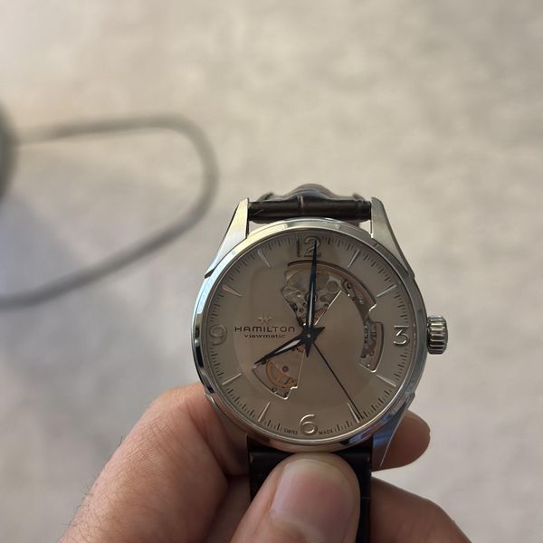 [WTS] Hamilton Jazzmaster Open Heart Men's Watch | WatchCharts Marketplace