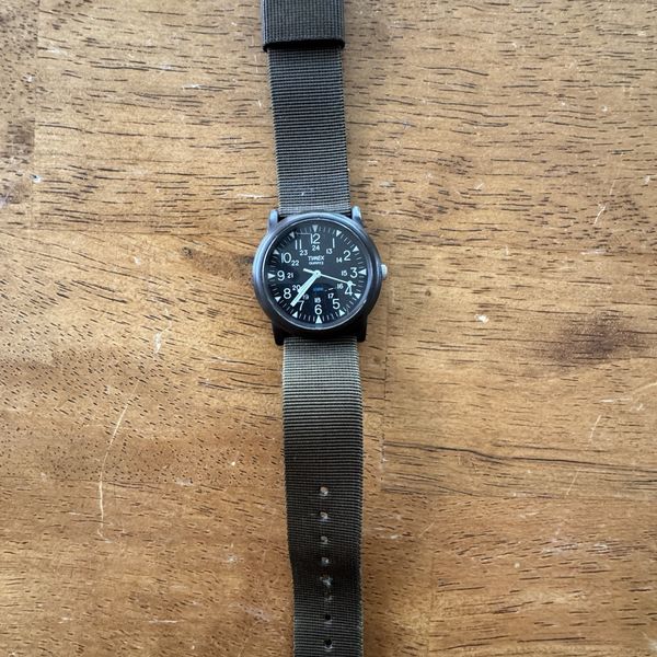 Vintage Timex Field Camper Macgyver Military Watch Quartz | WatchCharts ...