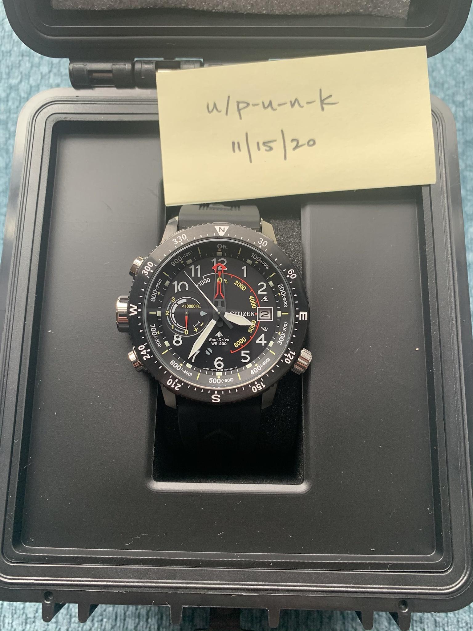 [WTS] BNIB Citizen Promaster Altichron BN5058-07E - Eco-Drive ...