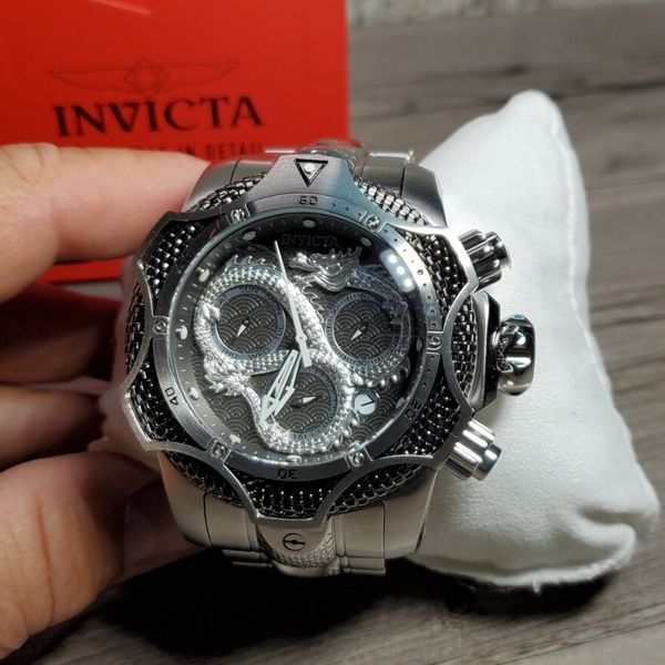 Invicta Reserve Venom Dragon Swiss Chronograph Men's Watch - 52.5 mm ...