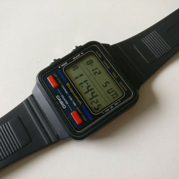 Very Rare Casio f-90 (211) digital watch, excellent condition ...