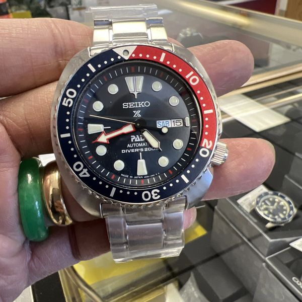 Seiko Prospex SRPE99 Automatic Men's Diver's Watchð ð ¯Pepsi Bezel(BNSð ...