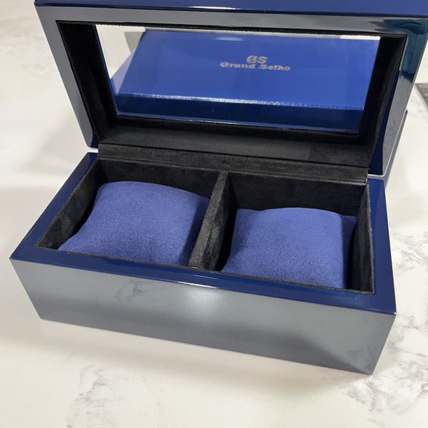 For Sale: Grand Seiko Display Box for Two Watches | WatchCharts Marketplace