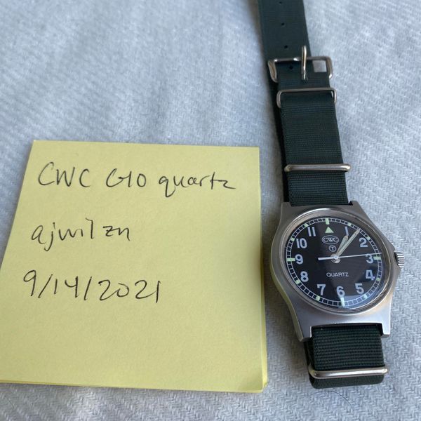 [WTS] CWC G-10 Quartz British Royal Navy Issue Military Watch 1988 ...