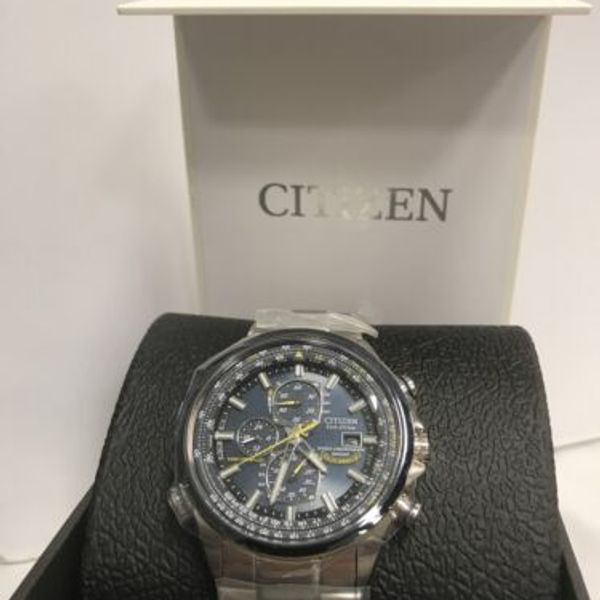 CITIZEN Eco-Drive BLUE ANGELS Men's Chronograph Watch - AT8020-54L MSRP ...