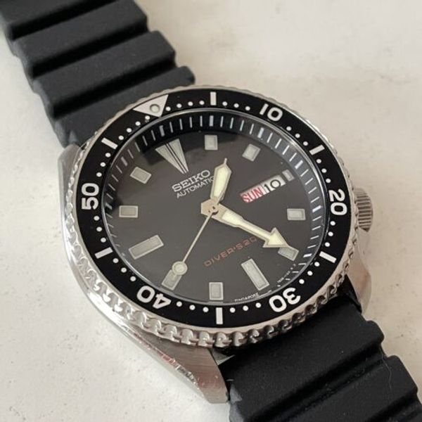 Seiko SKX173 Diver's 200m - RARE Singapore 2001 7S26 SKX007 - Sapphire ...