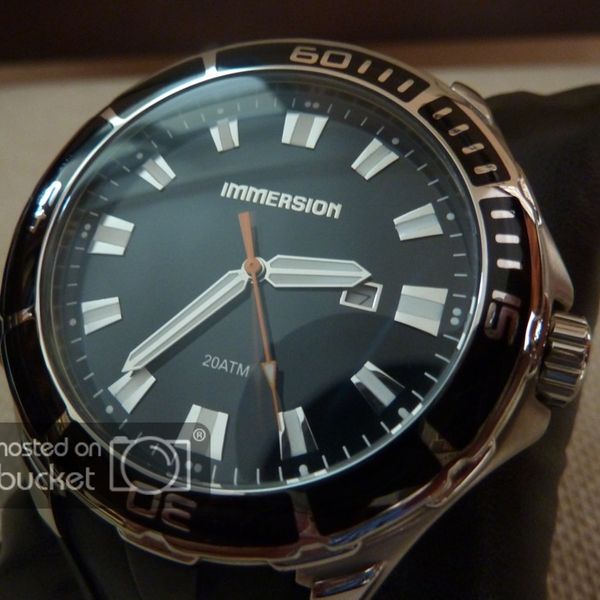 FS: IMMERSION WHALE DIVERS WATCH, BLACK DIAL, GREAT CONDITION ...