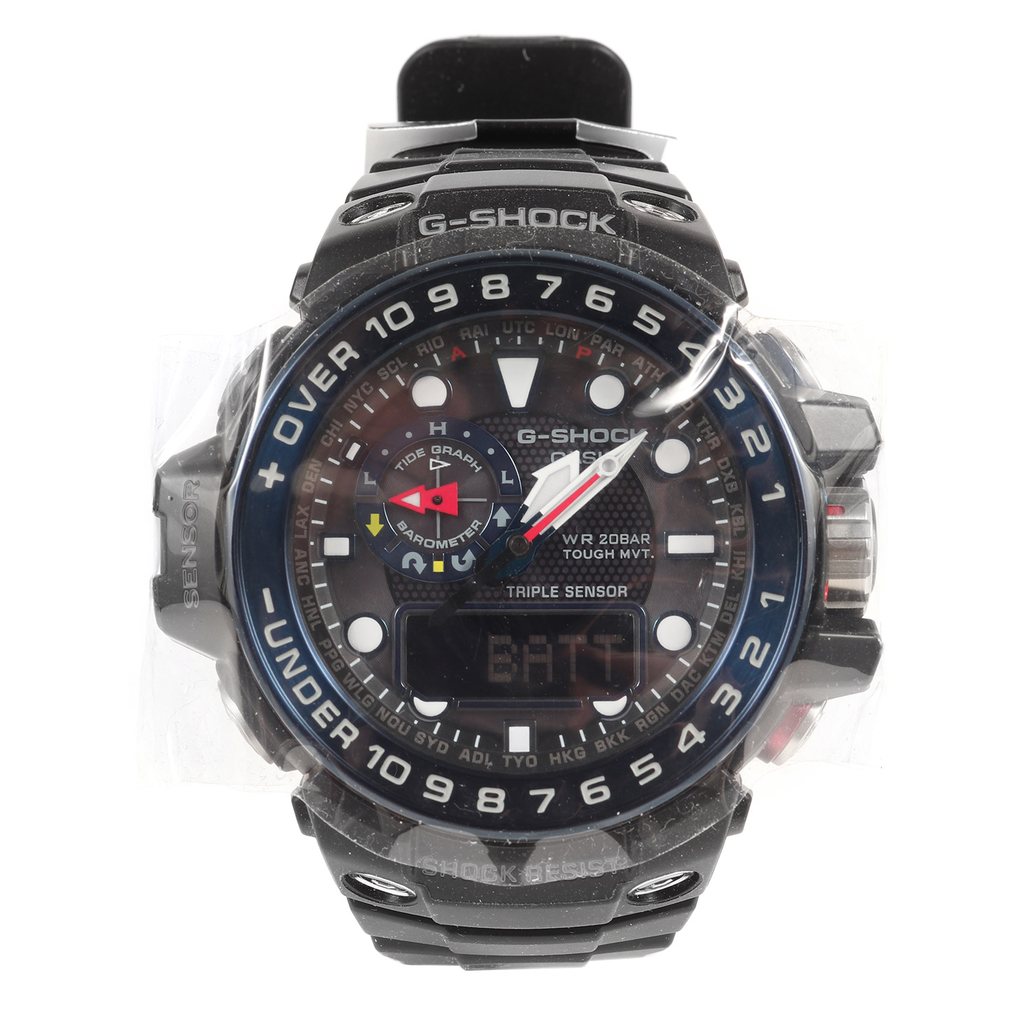 G-SHOCK CASIO Casio GULFMASTER Gulfmaster GWN-1000B-1BJF Triple Sensor ...