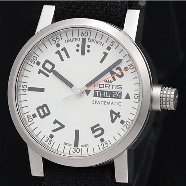 FS: Beautiful FORTIS SPACEMATIC Limited edition Swiss automatic watch ...