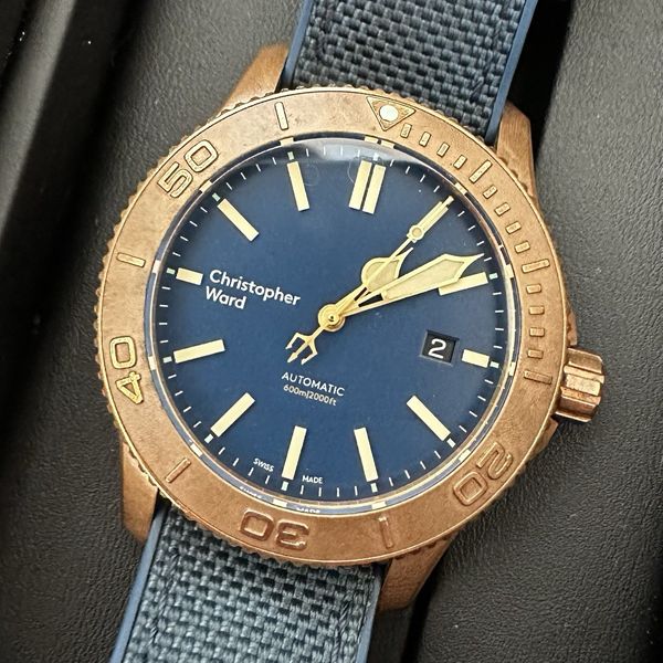 Christopher Ward C60 Trident Bronze Watch 43mm | WatchCharts Marketplace