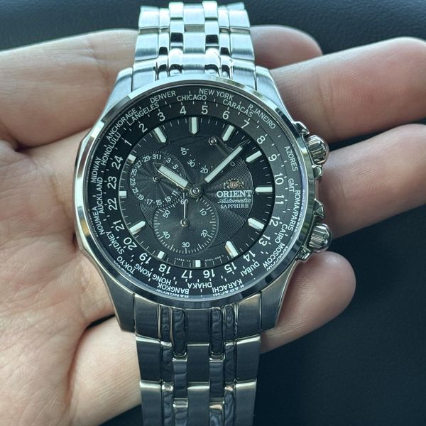 [WTS] Orient World Time GMT - Guilloché dial -$350 shipped ...