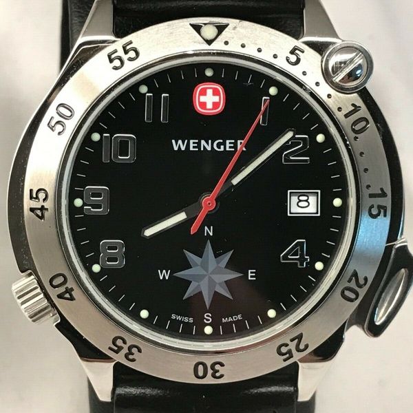 Wenger Compass Swiss Quartz Men's Watch | WatchCharts