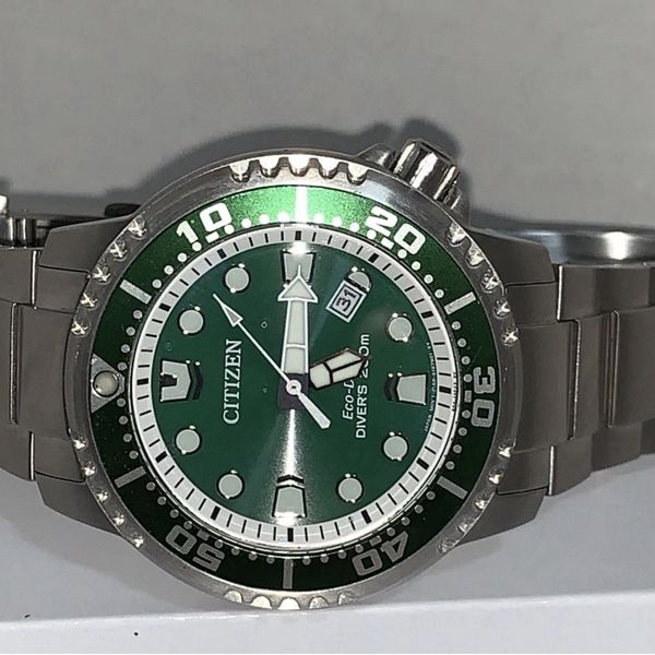 Citizen Eco-Drive Promaster Green Men's Watch - BN0158-18X ...