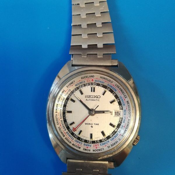 Vintage Seiko World Time GMT Automatic 6117-6409 | WatchCharts