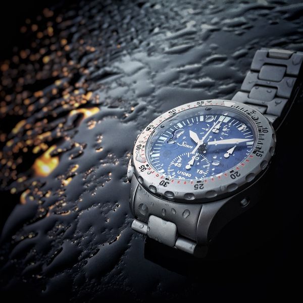 SOLD Sinn U100b blue dial | WatchCharts