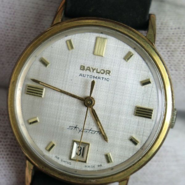Vintage Baylor Skystar Automatic Men's Wristwatch Circa 1960s | WatchCharts