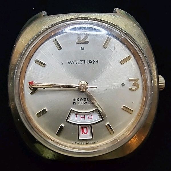 Vintage Waltham 17 Jewels Man's Wrist Watch | WatchCharts Marketplace