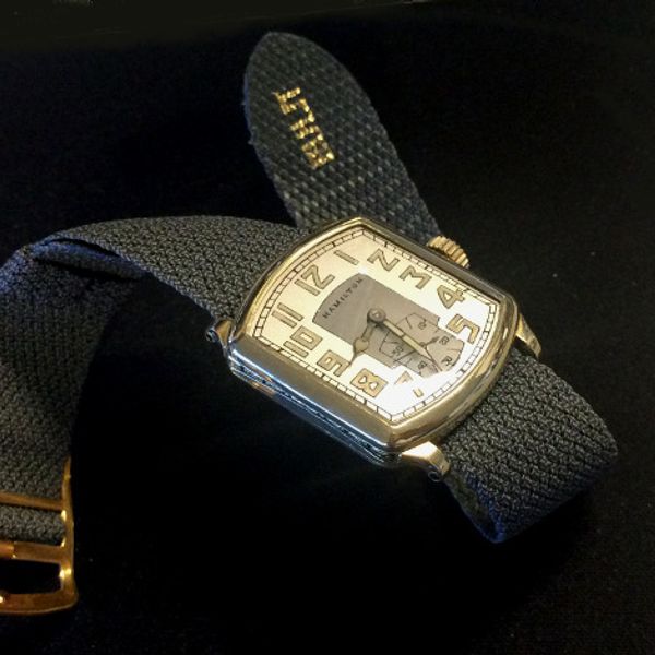 FS: 1927 Gold Hamilton Tonneau | WatchCharts Marketplace