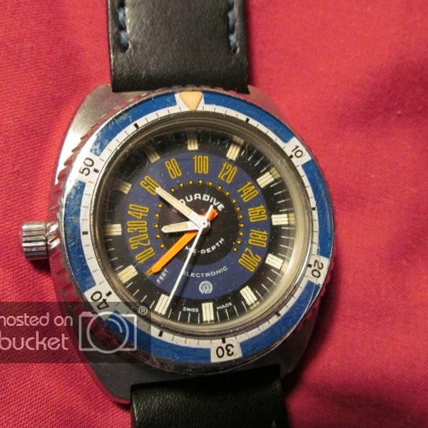 FS - Vintage Aquadive Model 50. With ESA 9154 electronic movement ...