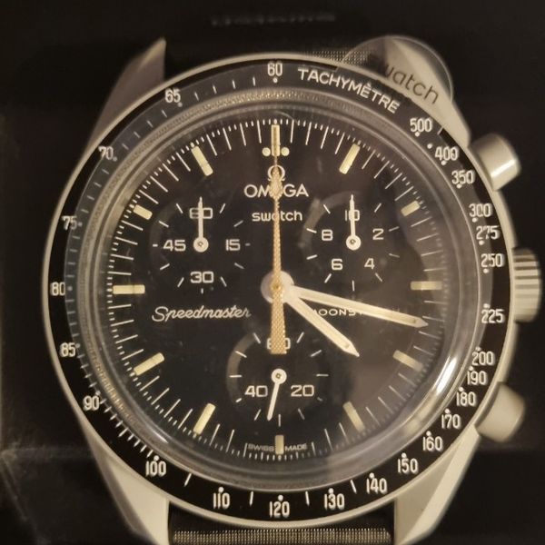 Omega swatch moonshine gold w receipt to proof authentication ...