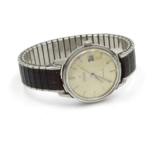 Vintage Omega Geneve Seamaster Automatic Date Indicator Men's Watch #WB2525-1 | WatchCharts ...