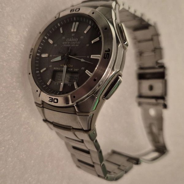 Casio Wave Ceptor Tough Solar WVA-470 GWO. | WatchCharts Marketplace