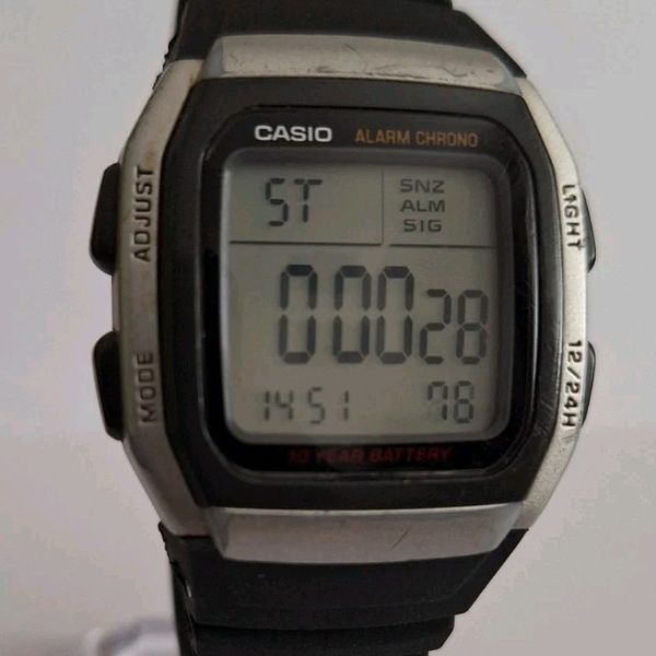 Casio W-96H Digital Quartz Multifunction Watch | WatchCharts Marketplace