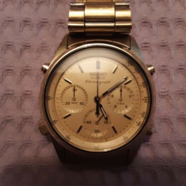 Seiko SQ Chronograph 7a28-7029 Works! | WatchCharts