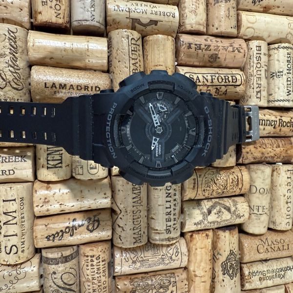 Casio Men's Analog-Digital Black Resin Strap Watch 50mm Slightly Used ...