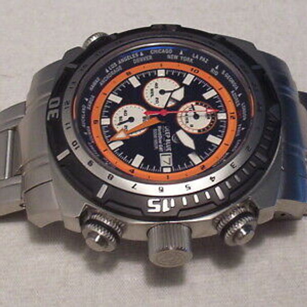DEEP BLUE WORLD DIVER GMT 500 CHRONOGRAPH, 46 MM, SAPPHIRE, RARE ...