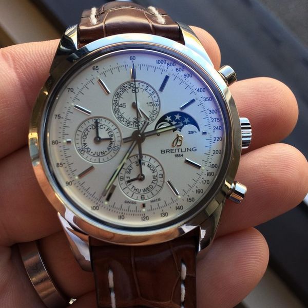 Breitling TransOcean 1461 Full Cal. w/ Moonphase | WatchCharts Marketplace