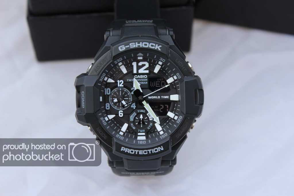 FS: Casio G Shock GA-1100-1AER Japan Import Sky Cockpit | WatchCharts