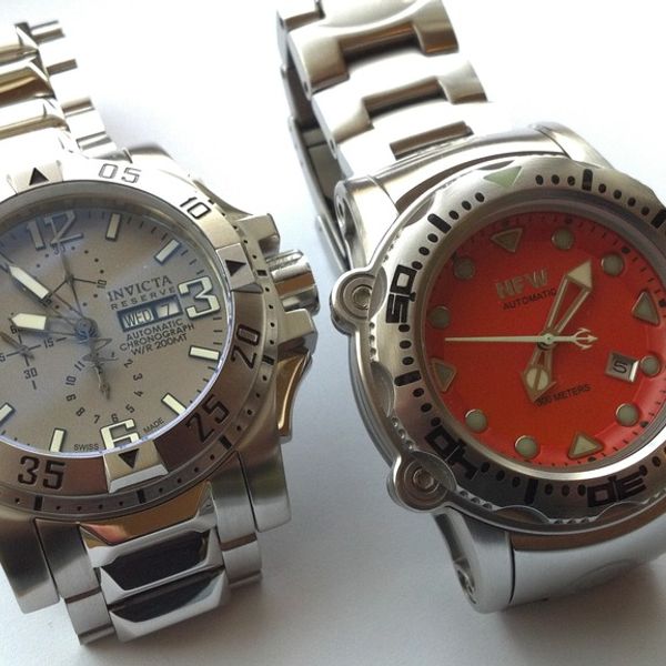 NFW Viperfish, Invicta Excursion Auto Chrono 0984 | WatchCharts Marketplace