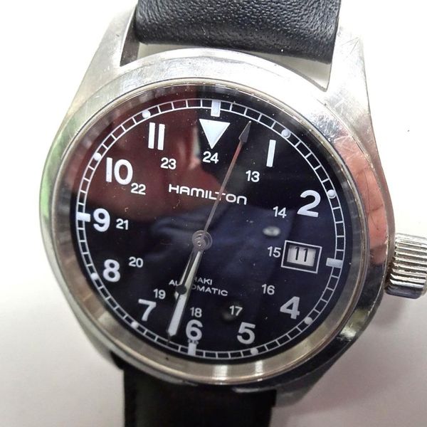 Gent's HAMILTON "Khaki Field" Automatic Watch with Date (H704550 ...