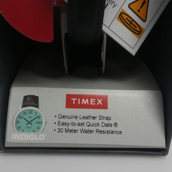 Timex Women's T2H331 Easy Reader 25mm Leather Strap Watch | WatchCharts ...