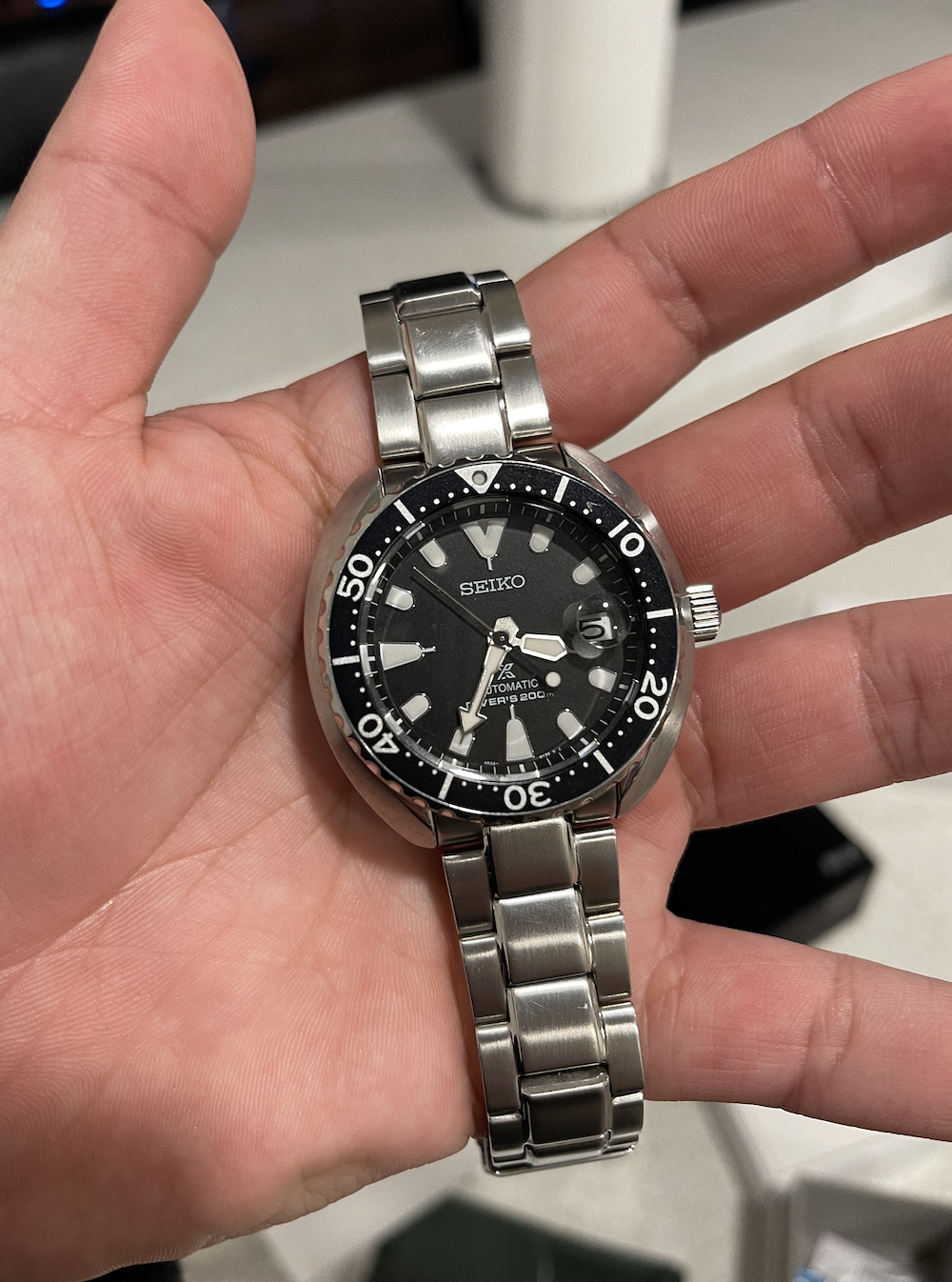 [WTS] SEIKO Prospex MINI Turtle SRPC35K1 Automatic 200m Diver Black ...